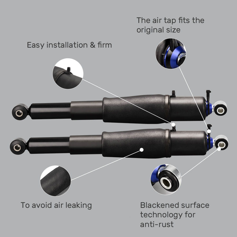 2PCS Rear Air Suspension compatible for Chevy compatible for Chevrolet ...