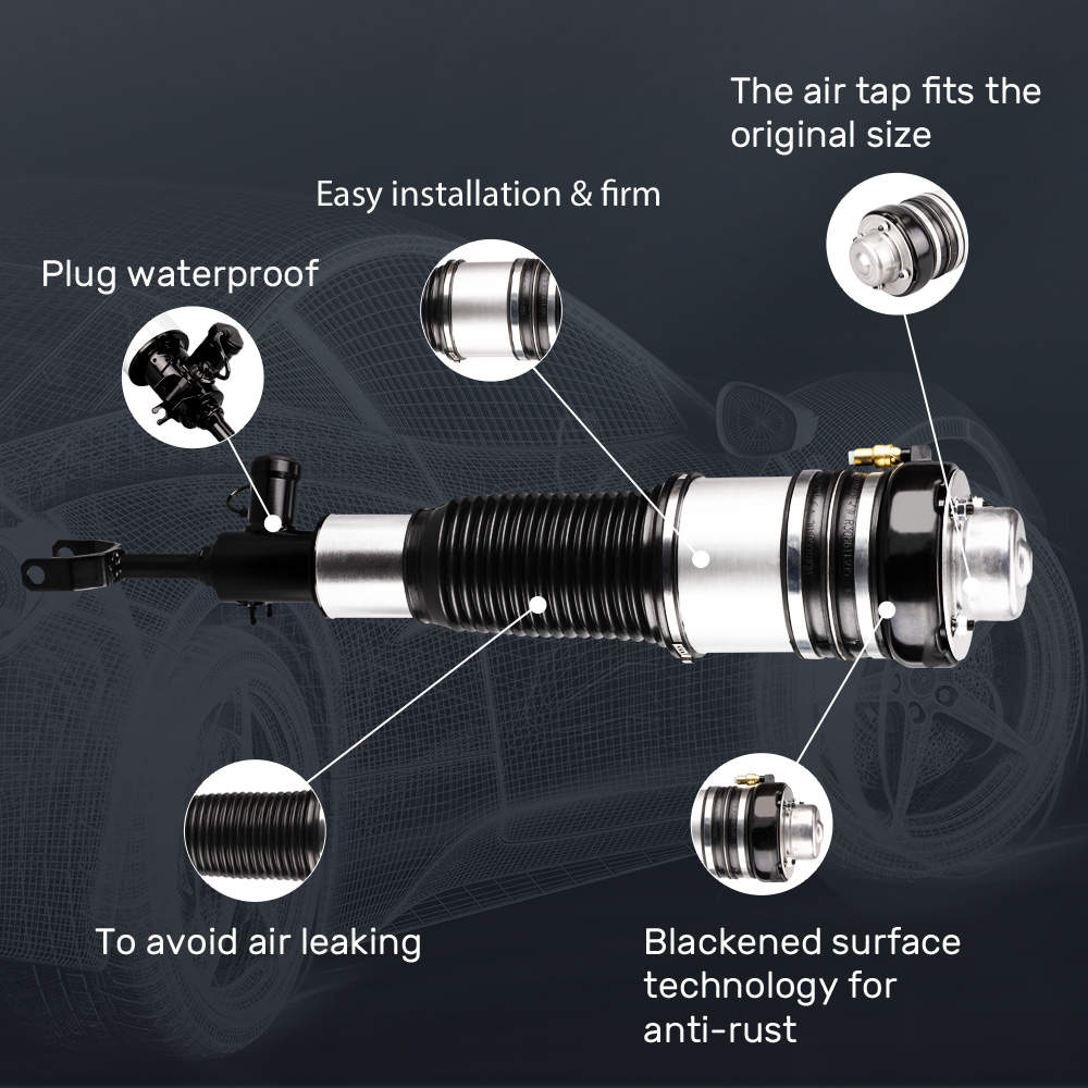 New Front Left Air Shock Absorber compatible for Audi A6 Quattro & A6 Base Sedan 4F0616039N ...