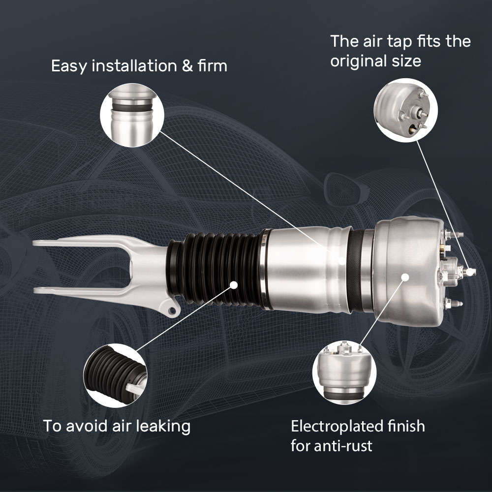 Front Suspension Air Spring Left compatible for Porsche Panamera 970 3. ...
