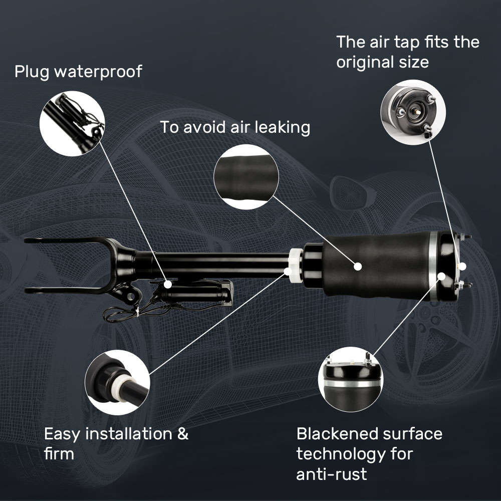 Air Suspension Shock Strut compatible for Mercedes W164 ML &amp;amp;amp ...