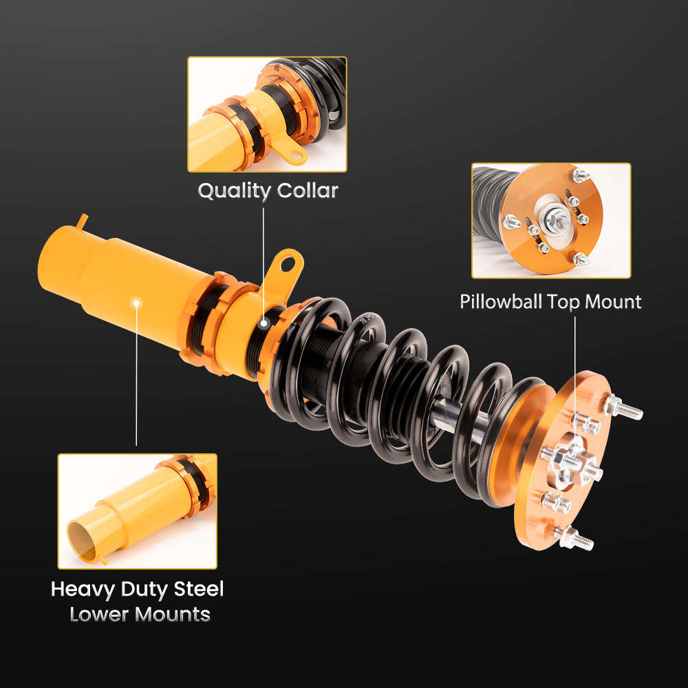 Maxpeedingrods Shock Absorbers Height Adjust Coilovers Kit compatible ...