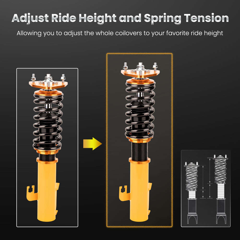 Coilovers Suspension Coil Struts compatible for Subaru Impreza GC8 ...