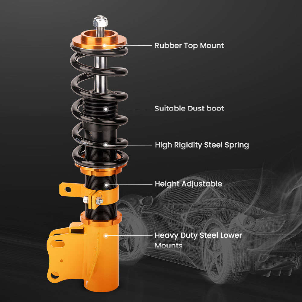Adj. Height Coilover Coilovers compatible for Holden VE Commodore Sedan ...