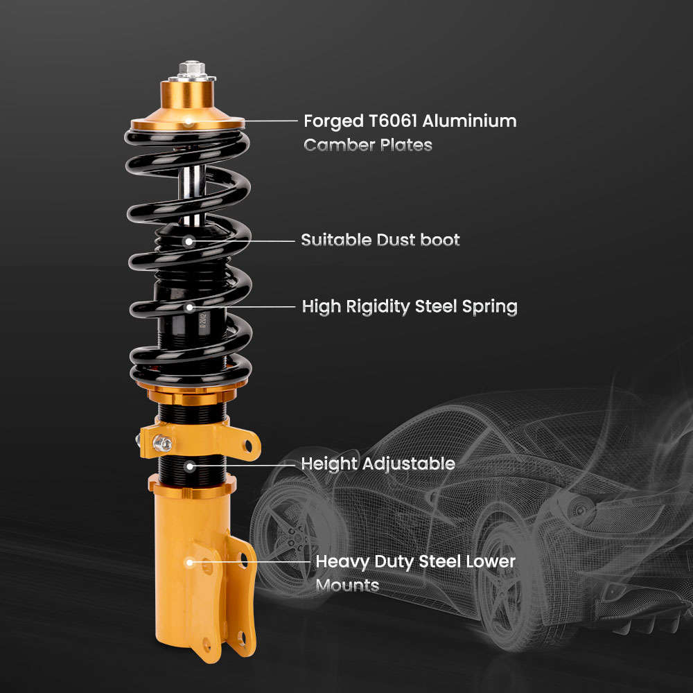 Maxpeedingrods-Performance Coilover Suspension Lower Kit compatible for ...