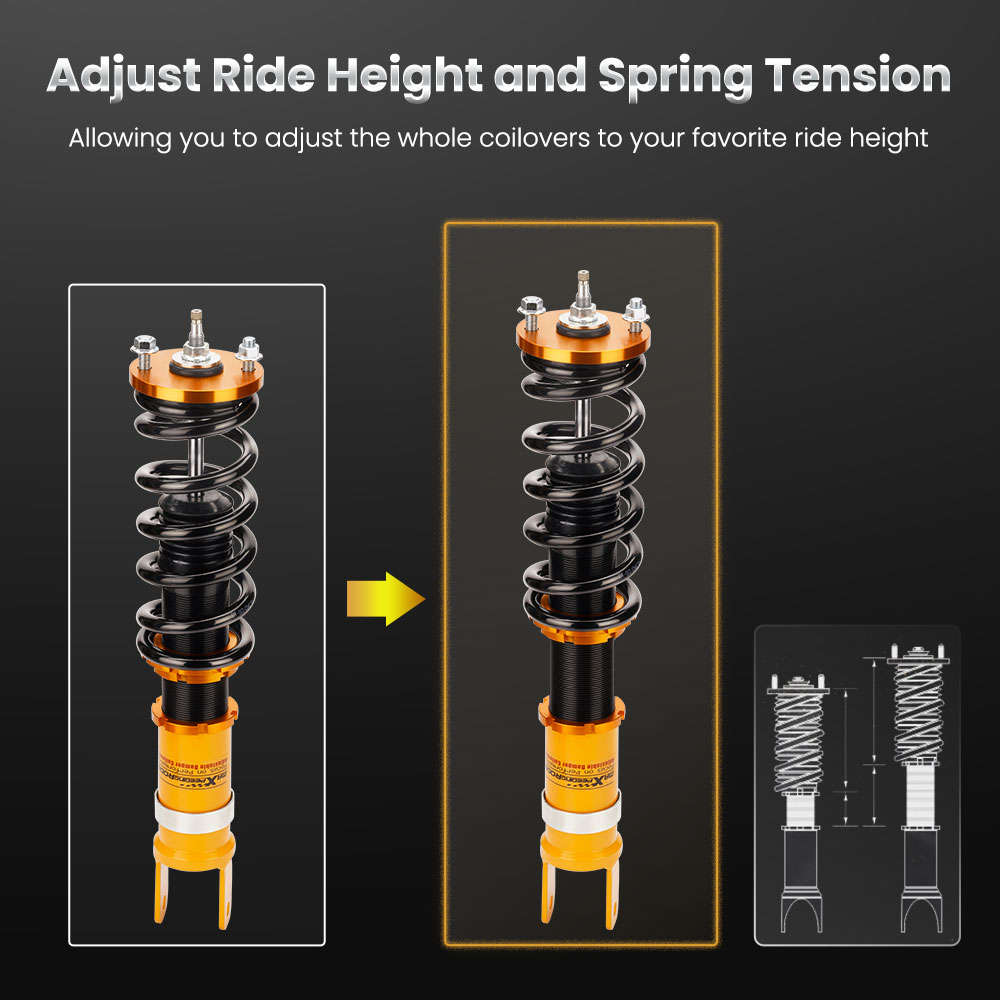 Compatible for Honda Roadster S2000 AP1 AP2 Adjustable Coilover Shock ...