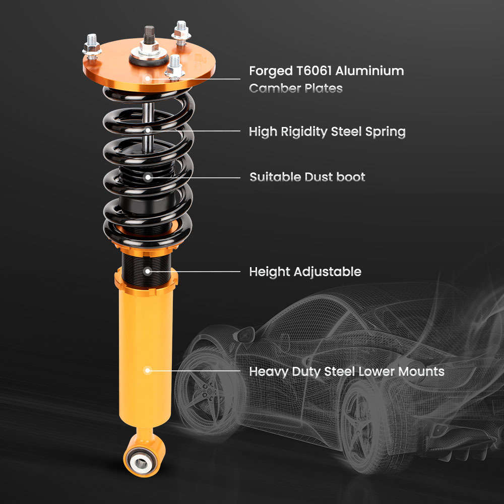 Racing Coilover Kits compatible for Lexus LS 430 LS430 UCF30 XF30 01-06 ...