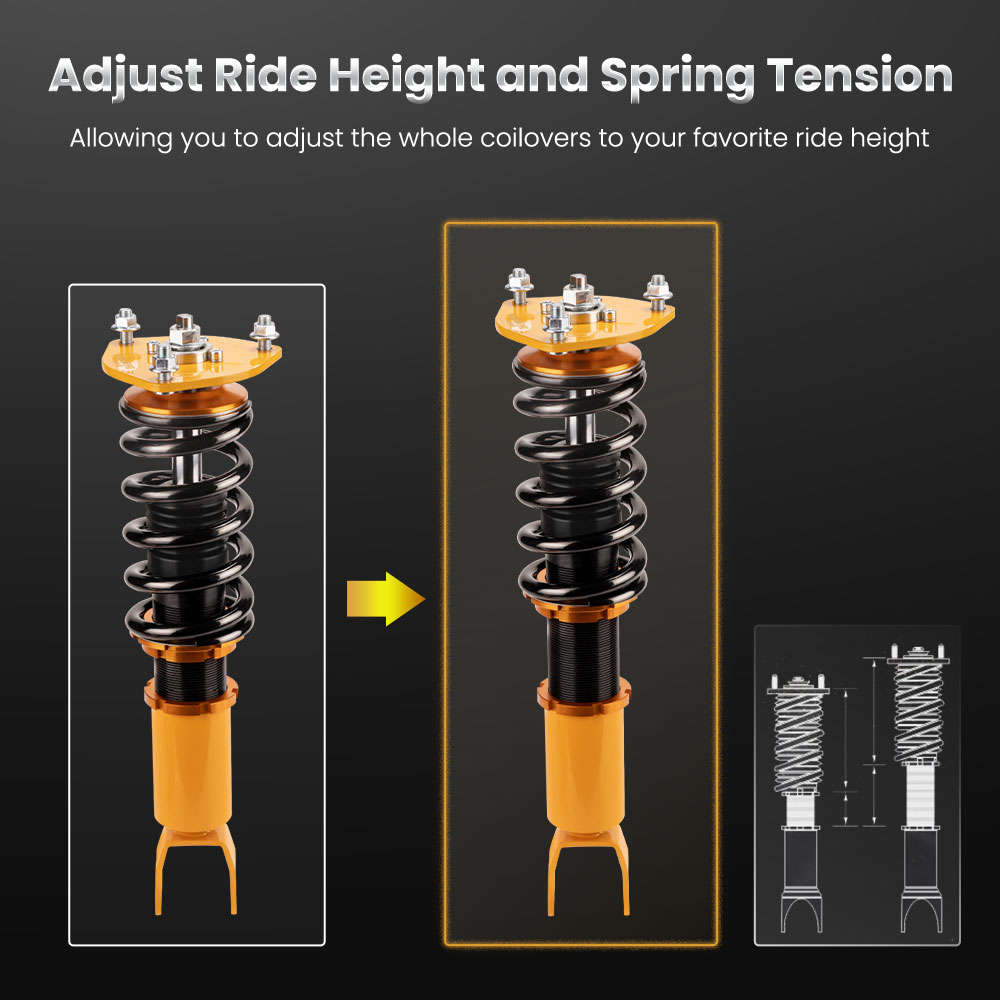 Coilovers Suspension Set compatible for Mazda RX-8 2004-2011 24 Ways ...