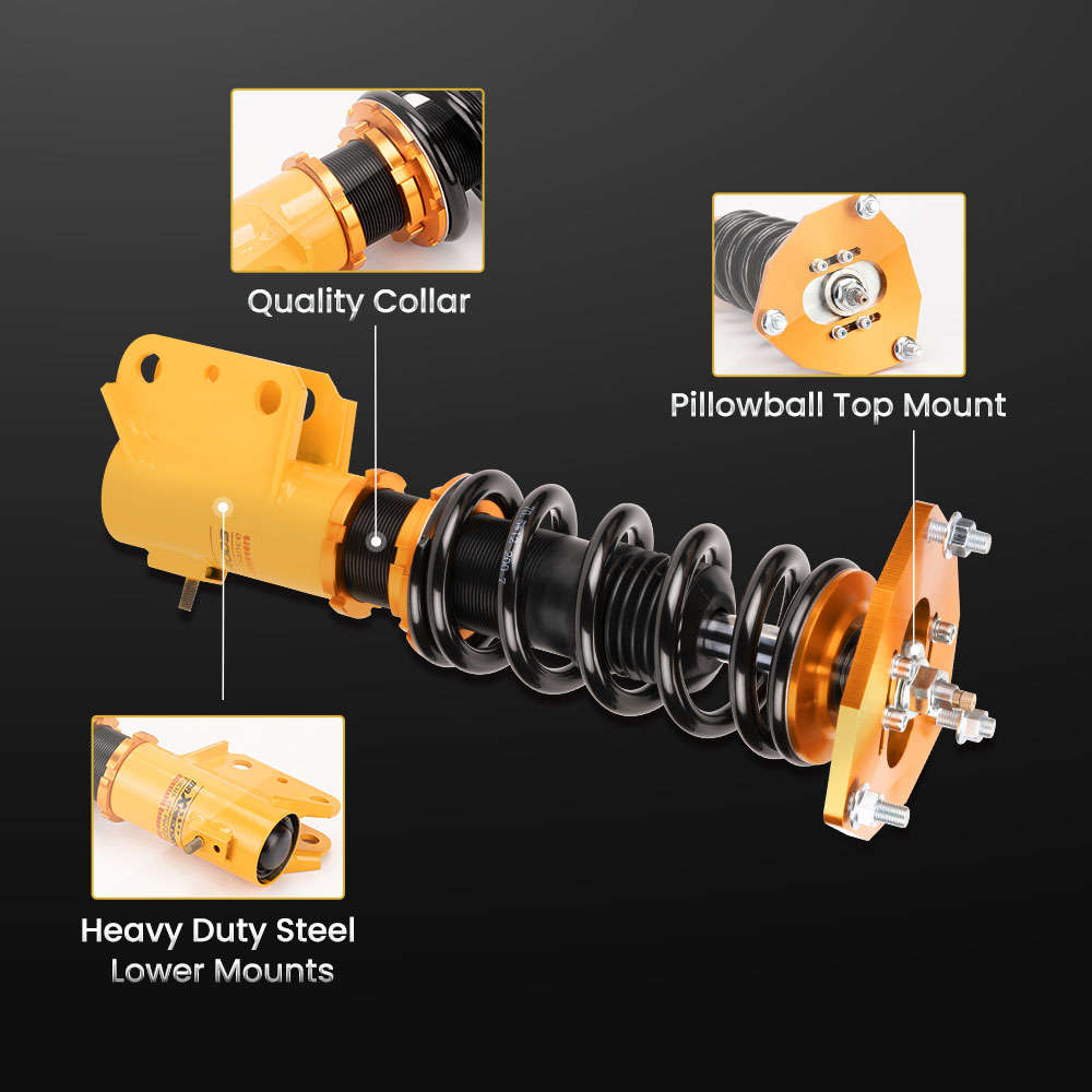 Coilovers Kits compatible for Mitsubishi Lancer ES Sedan 4D 2003-2006 2 ...