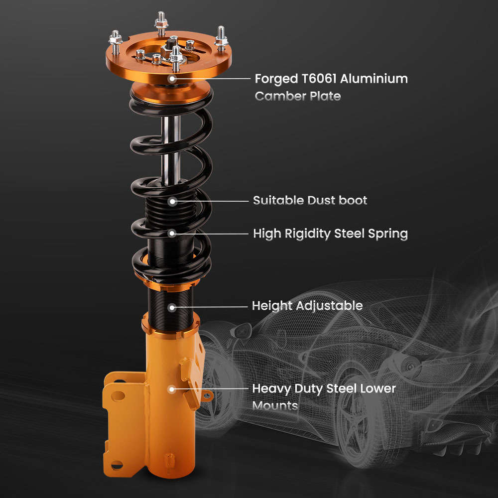 Coilovers Suspension Kits for 2005-2014 compatible for Ford Mustang ...