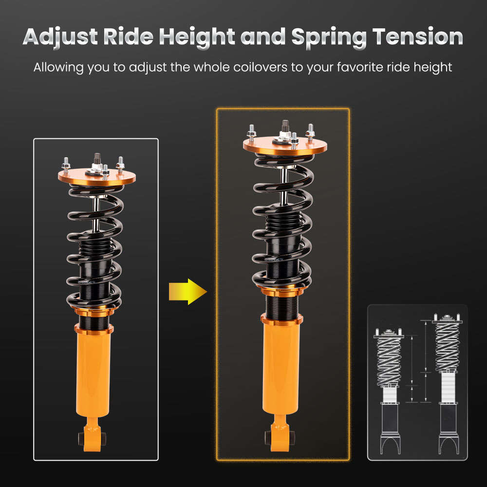 Coilover compatible for Toyota Supra A70 JZA70 MA70 GA70 86-92 Shock ...