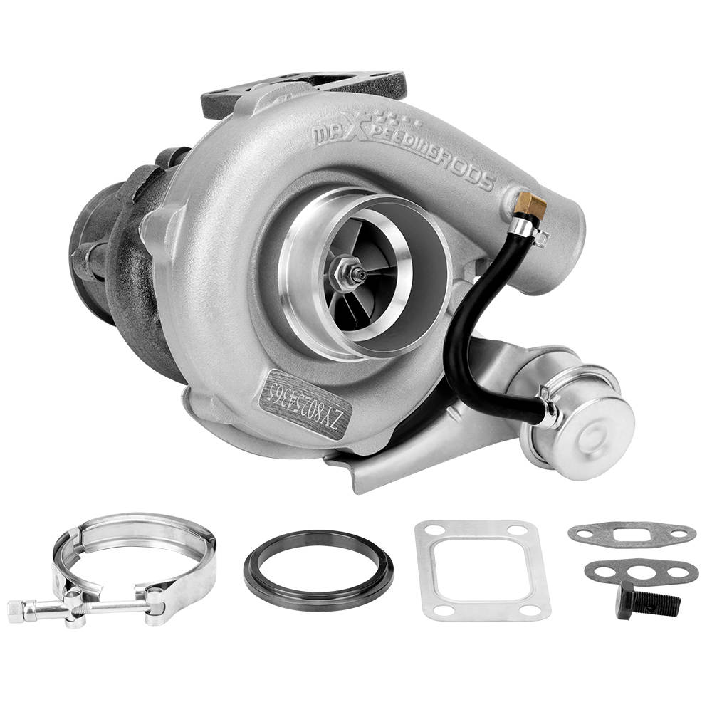 Universal Turbo T3/T4 T04E V-BAND Turbocharger Turbo .63 A/R .5A/R ...
