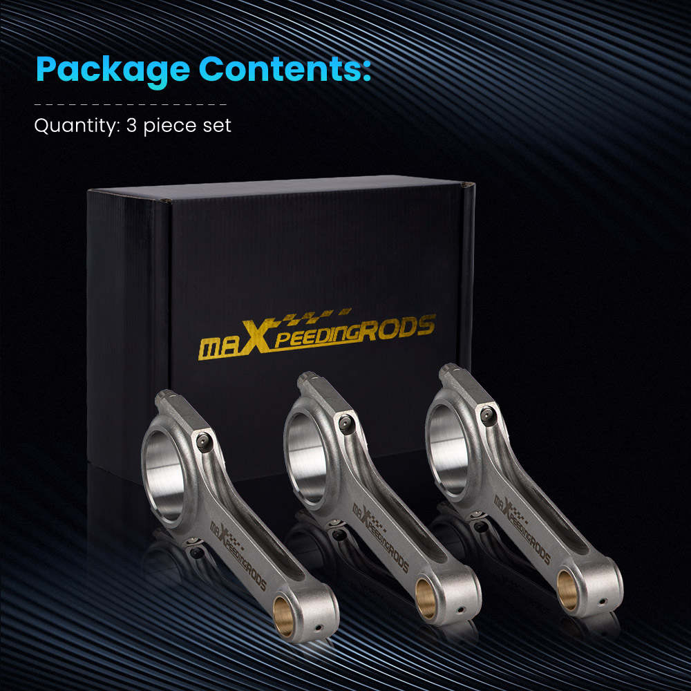 H Beam EN24 MSR Connecting Rods compatible for BMW F22/F23 218i coupe ...