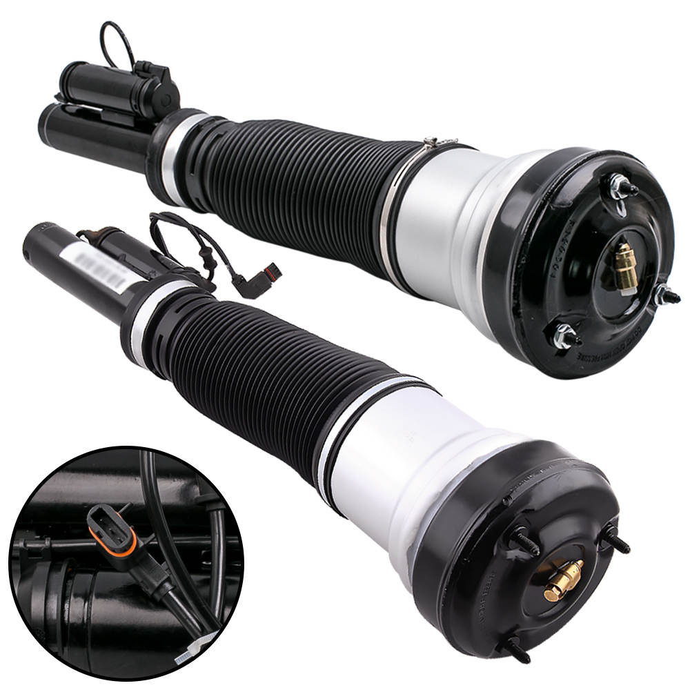 Buy Pair of Front Air Suspenison Shock compatible for Mercedes S Class ...