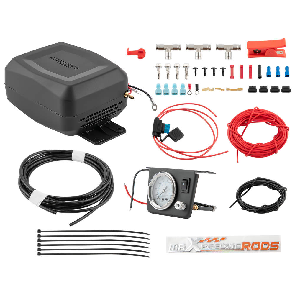 Air controller for Air spring bag Kit Universal Fit For Most 1/2, 3 ...