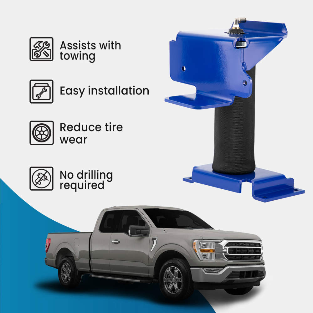 Rear Air Spring Kit Bags Air lines compatible for Ford F150 PICKUP 2WD ...