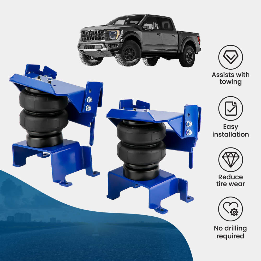 Air helper Springs Bag Level Suspension Kit compatible for Ford 150 2 4 ...