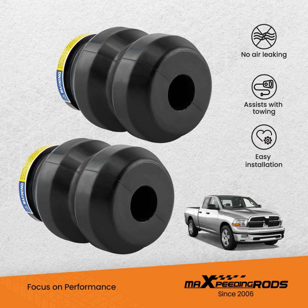 Rear Suspension Helper Spring Kit compatible for RAM 1500 2WD 4WD ...