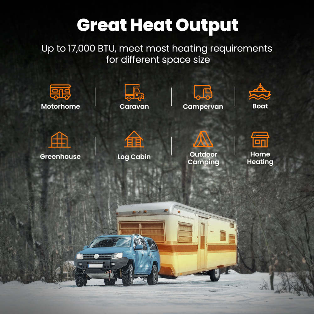 Buy Air Diesel Heater LCD Monitor 5KW 12V For Truck Lorry Boat Bus RV ...