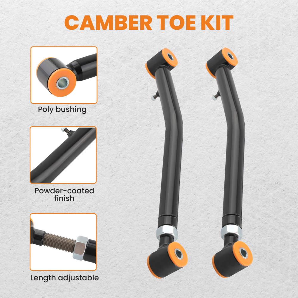 Suspension Front Lower Control Arm 2-4 Lift compatible for Jeep ...