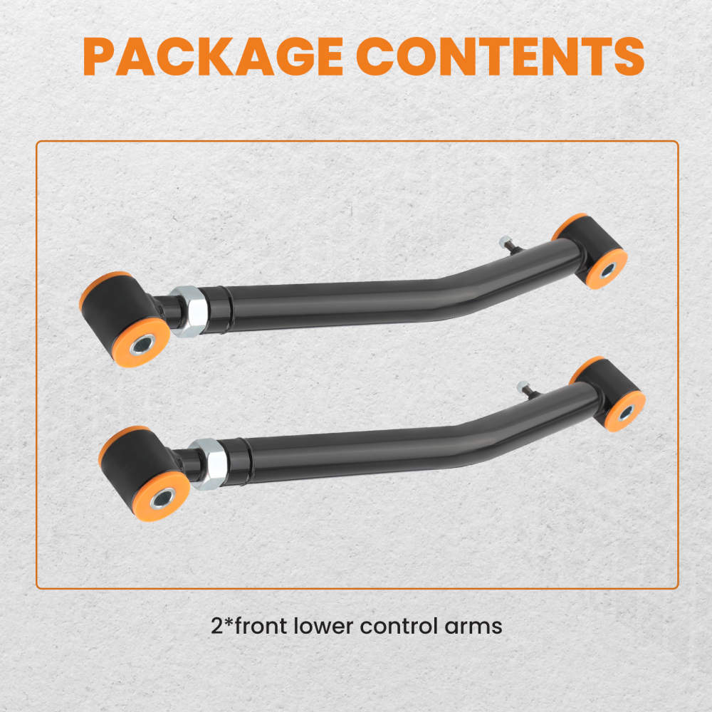 Suspension Front Lower Control Arm 2-4 Lift compatible for Jeep ...