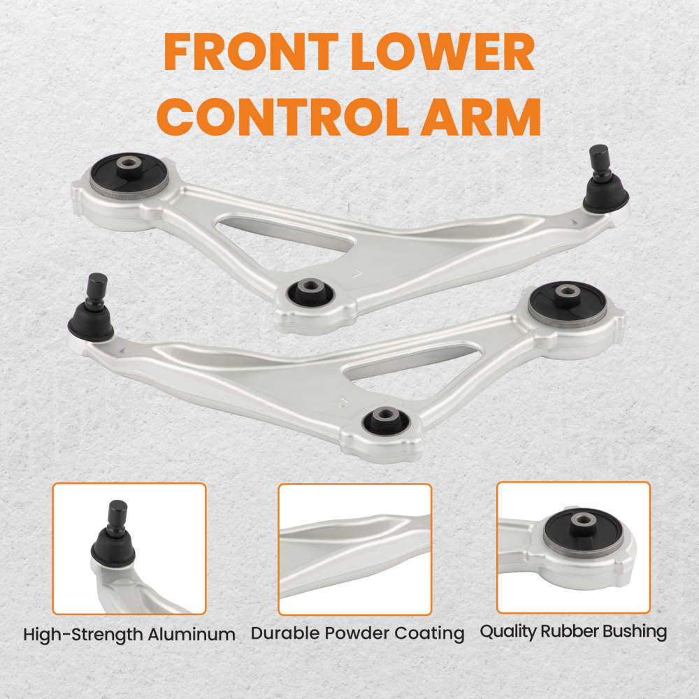 2x Front Lower Control Arms w/ Ball Joints compatible for Nissan Altima ...