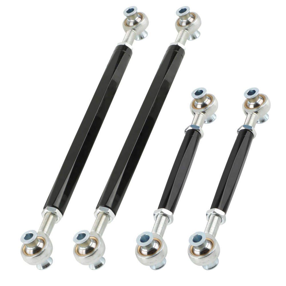 4x Adjustable Rear Camber + Toe Arm Kit compatible for BMW 3-Series ...