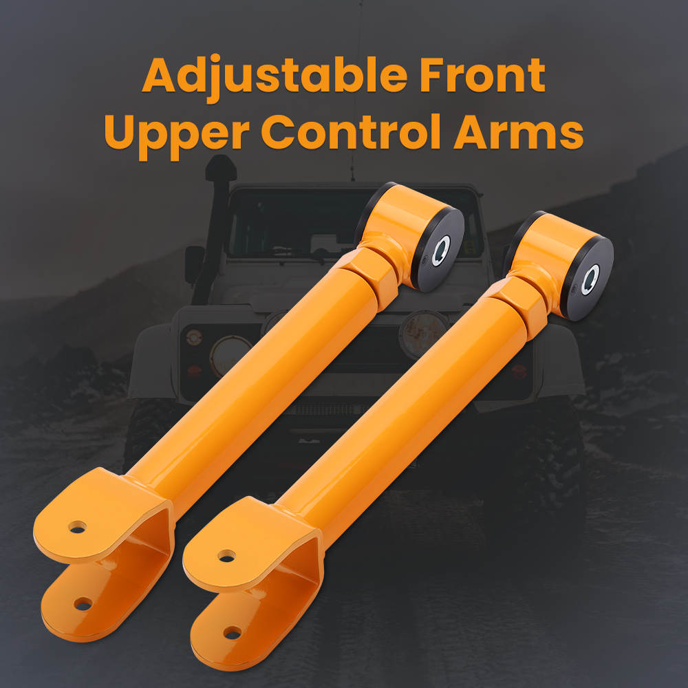 Buy Front Upper Adjustable Control Arm Arms compatible for Jeep ...