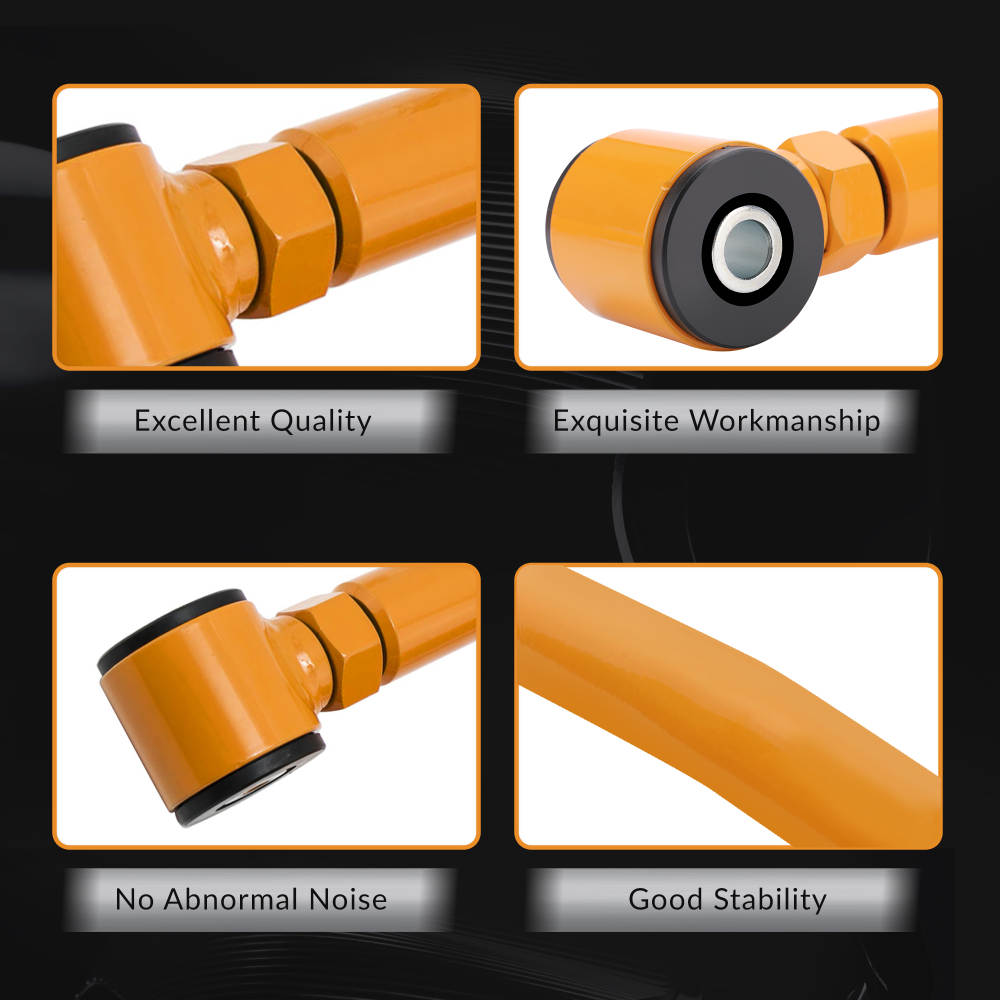 Front Lower Heavy Duty Adjustable Control Arm Set compatible for Jeep ...