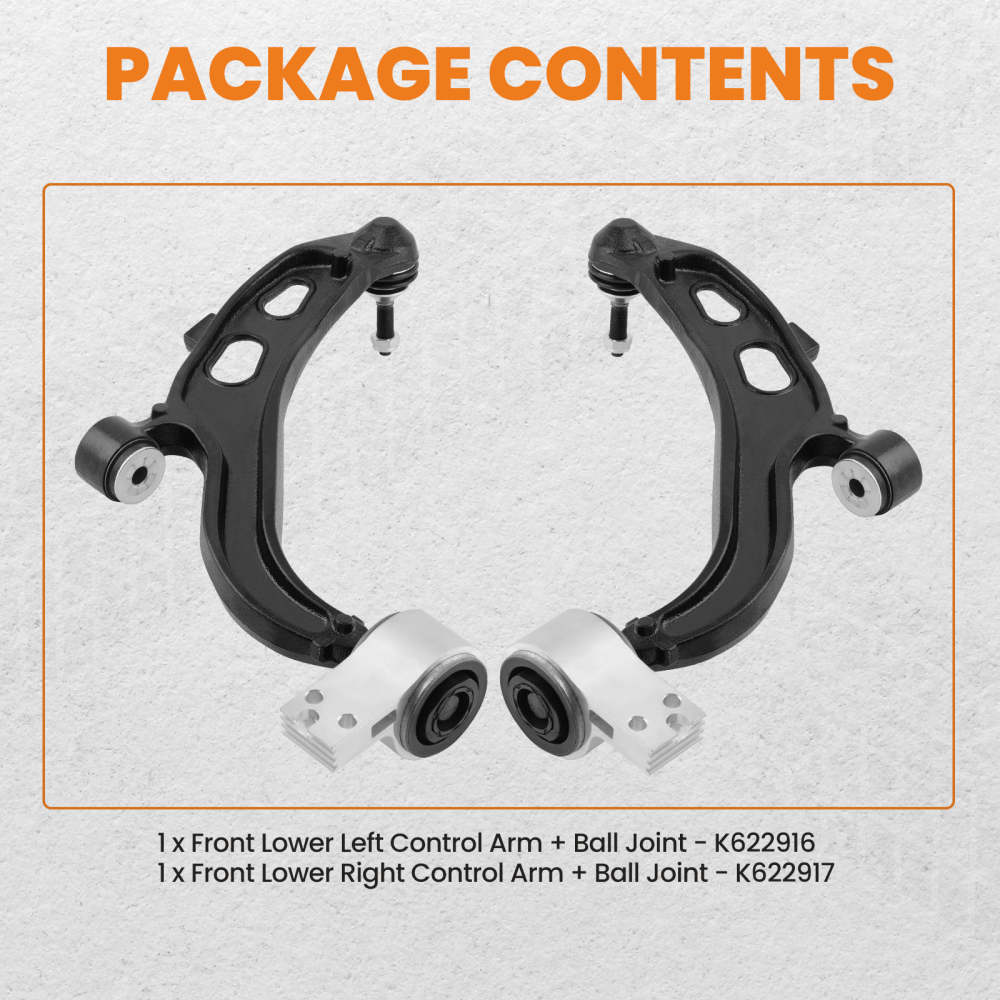 2pcs Front Lower Control Arm Kit LHRH compatible for Ford Taurus 2013 ...