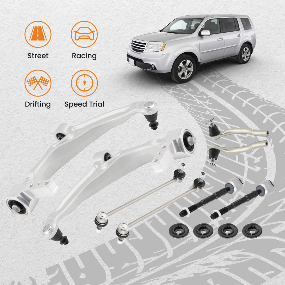 8pc Suspension Kit Front Lower Control Arms Left Right compatible for ...