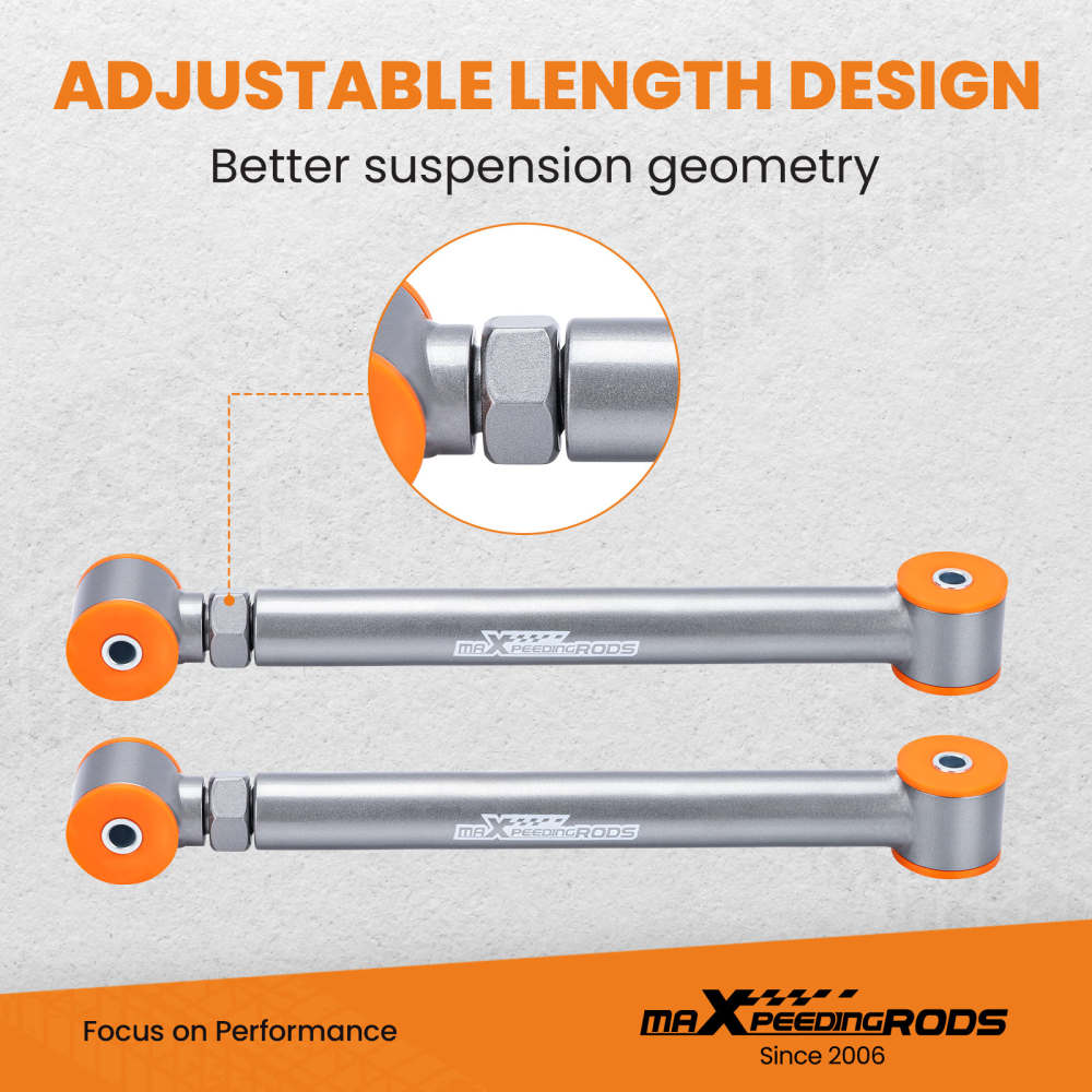 Buy Rear Lower Control Arms compatible for Jeep Grand Cherokee WJ 99-04 ...