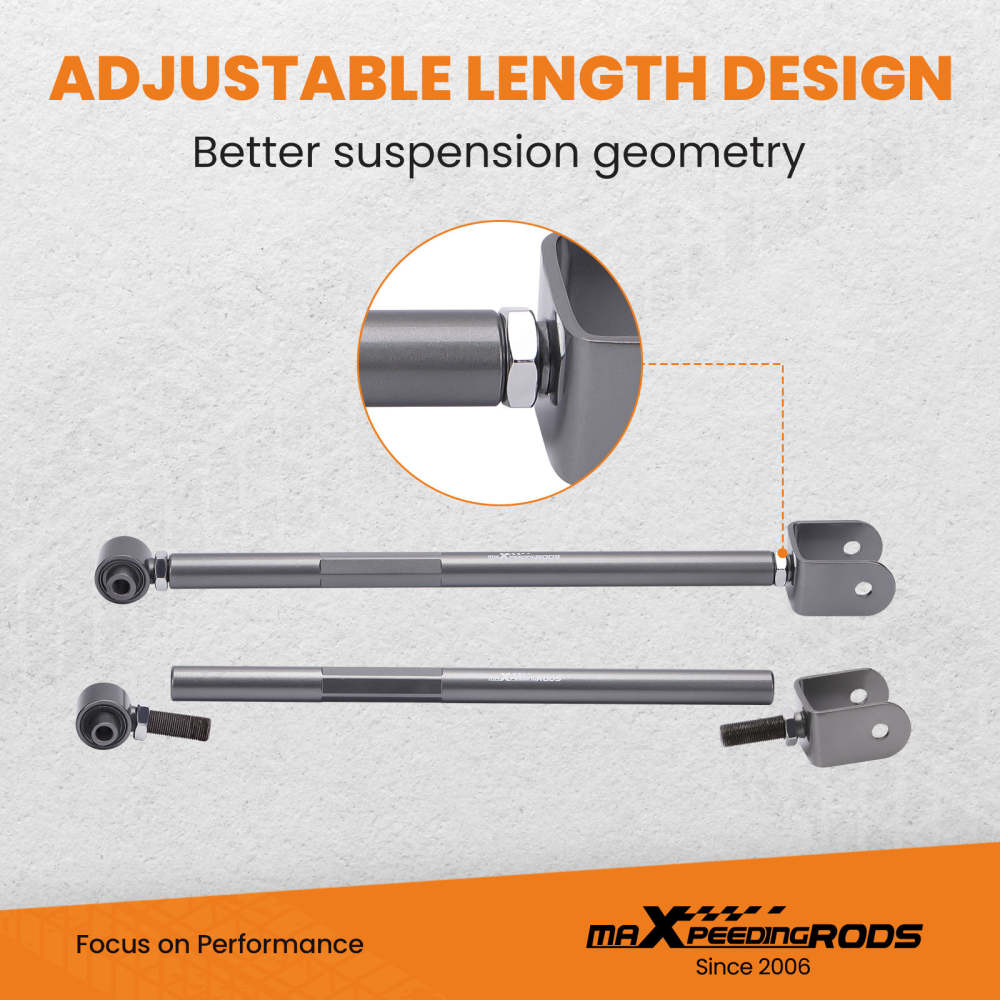 Adjustable Rear Camber Control Arms Kit compatible for BMW E36 E46 3 ...