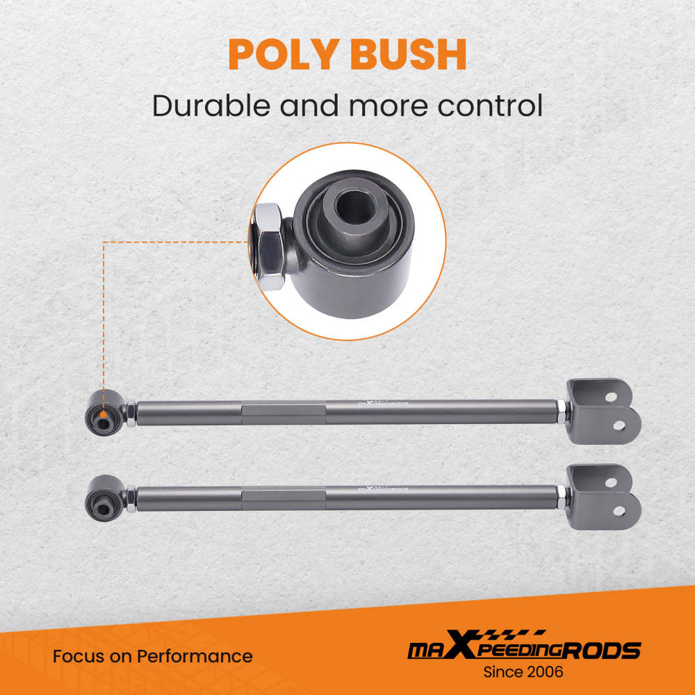 Adjustable Rear Camber Control Arms Kit compatible for BMW E36 E46 3 ...