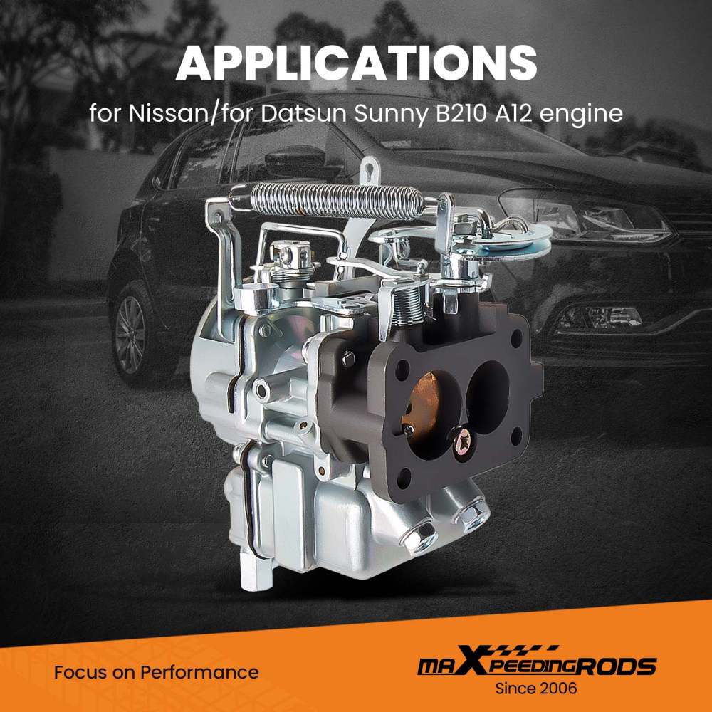 Maxpeedingrods - Performance Carburetor Carb compatible for Nissan A12 ...