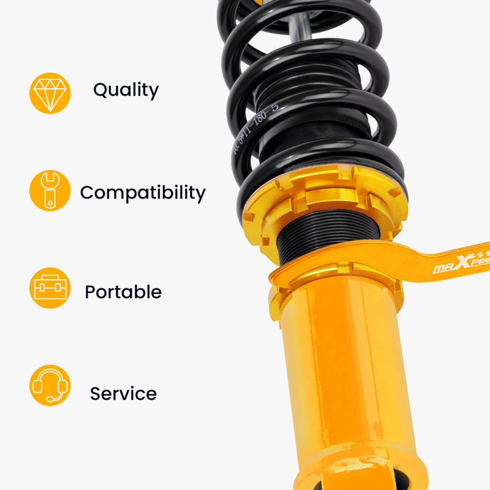 COILOVER ADJUSTMENT TOOL AFTERMARKET SUSPENSION SPANNER WRENCH GOLDEN ...