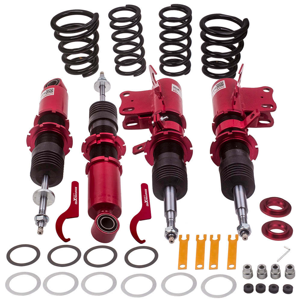 Full Coilover Suspension Height Adjustable Set compatible for Holden VE ...