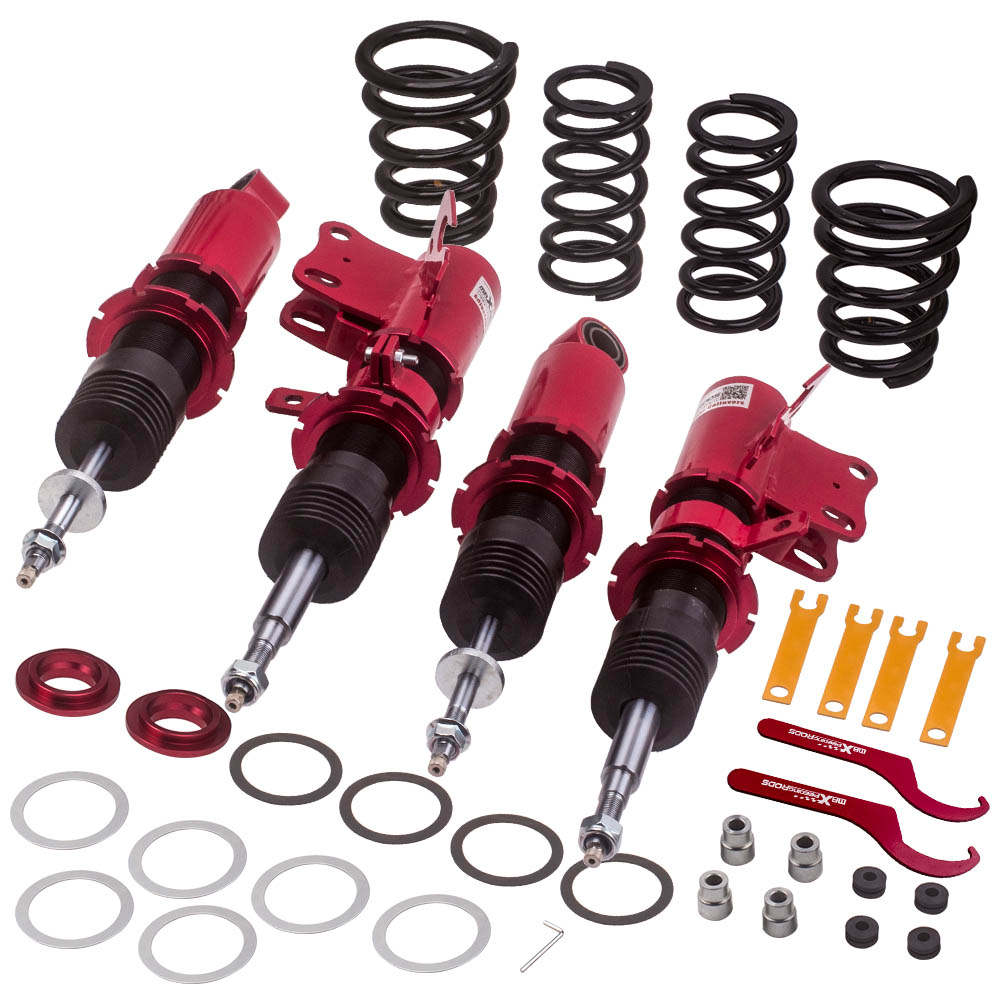 Full Coilover Suspension Height Adjustable Set compatible for Holden VE ...