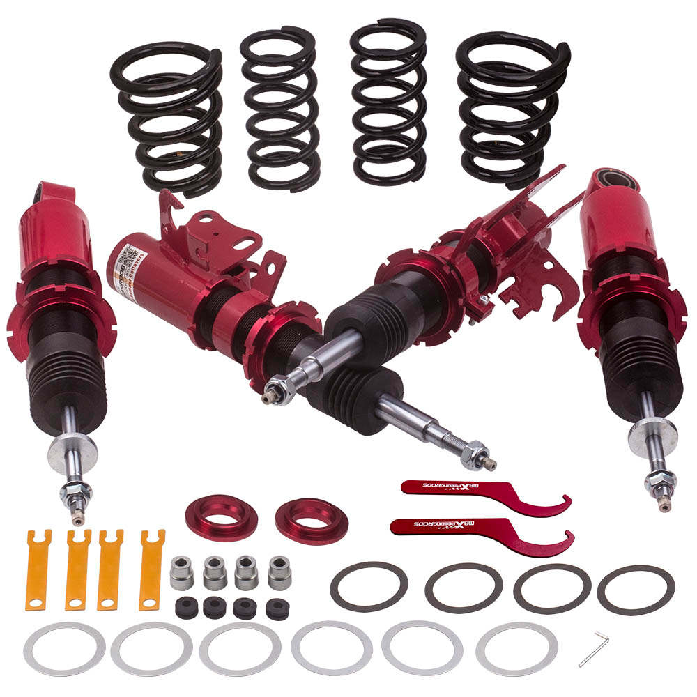 Full Coilover Suspension Height Adjustable Set compatible for Holden VE ...