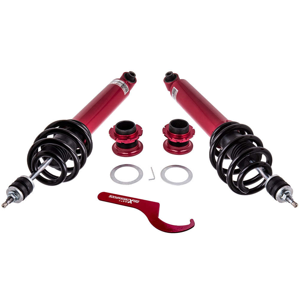 Buy 2x Adjustable Height Rear Shocks Coilover compatible for Holden ...