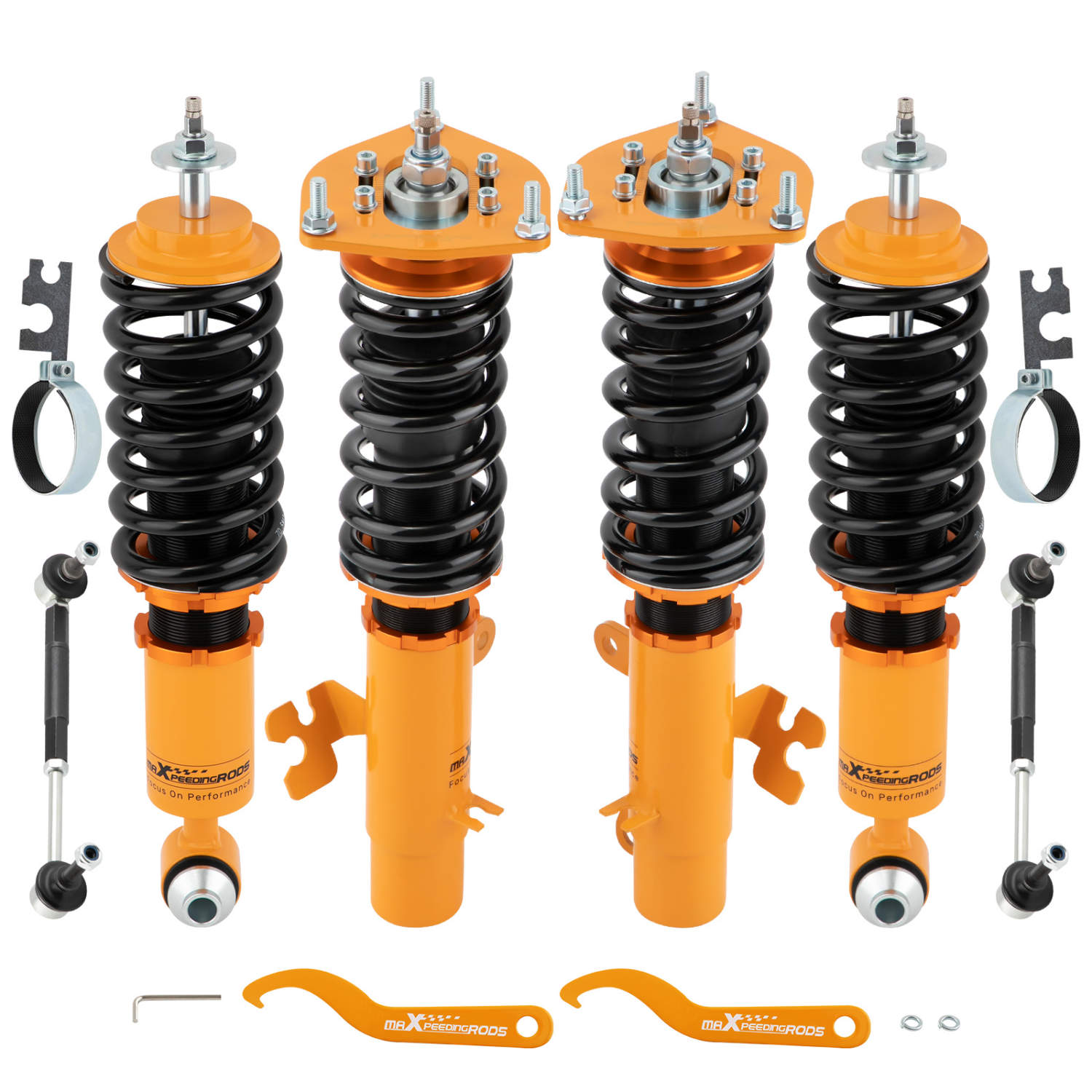 4pcs Coilovers Kits Compatible for MINI Clubman R55 / R55 LCI /Cooper ...