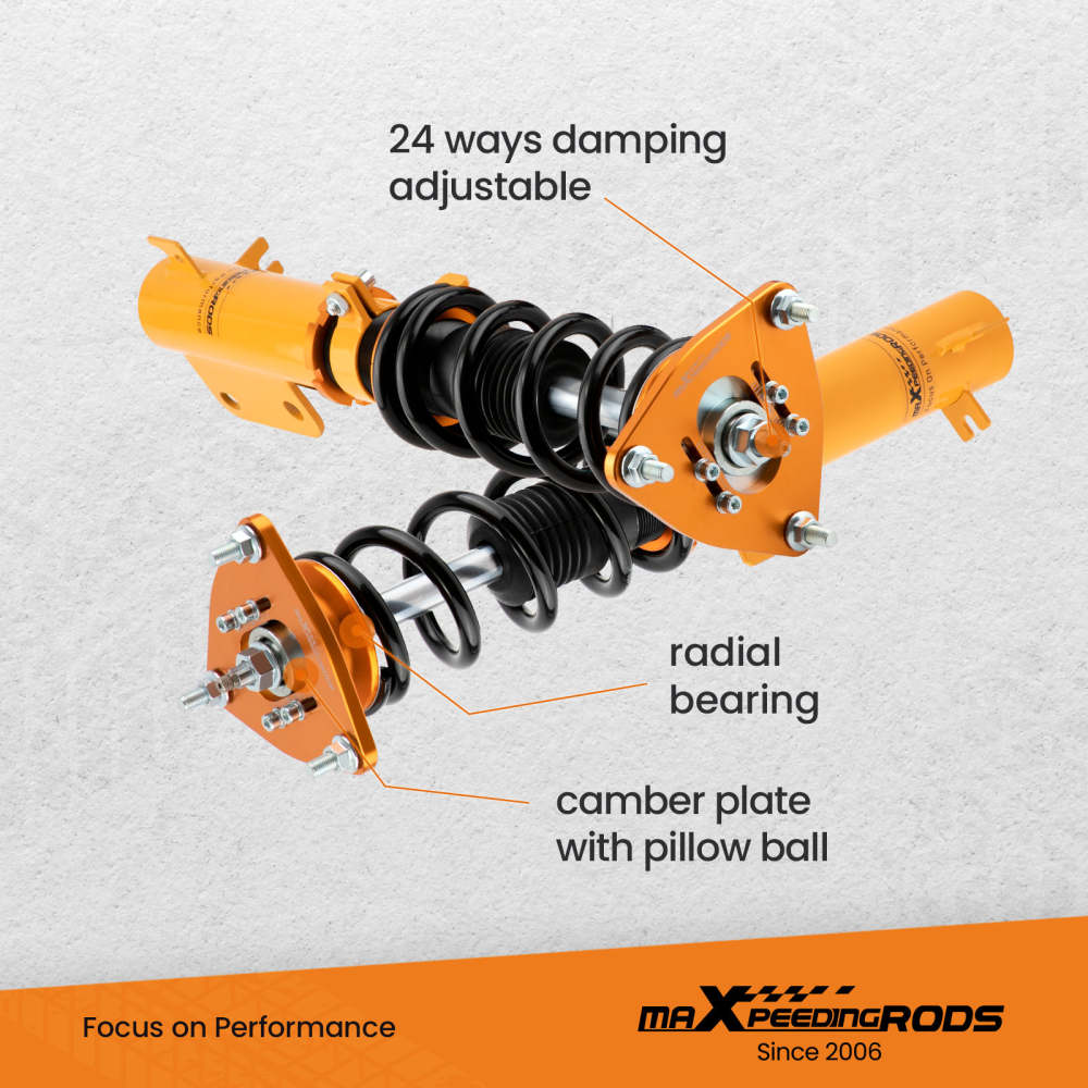 MaXpeedingrods FrontRear Coilover Strut KitCompatible compatible for ...