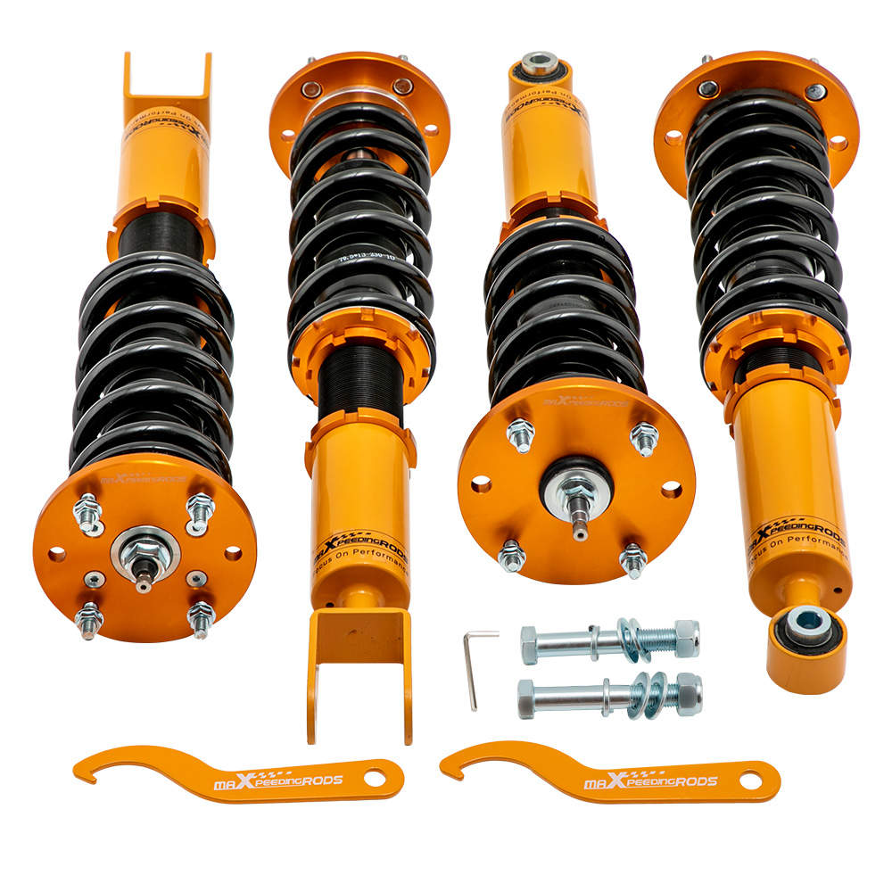 MaXpeedingrods Adjustable Coilovers Lowering Kit compatible for Jaguar ...