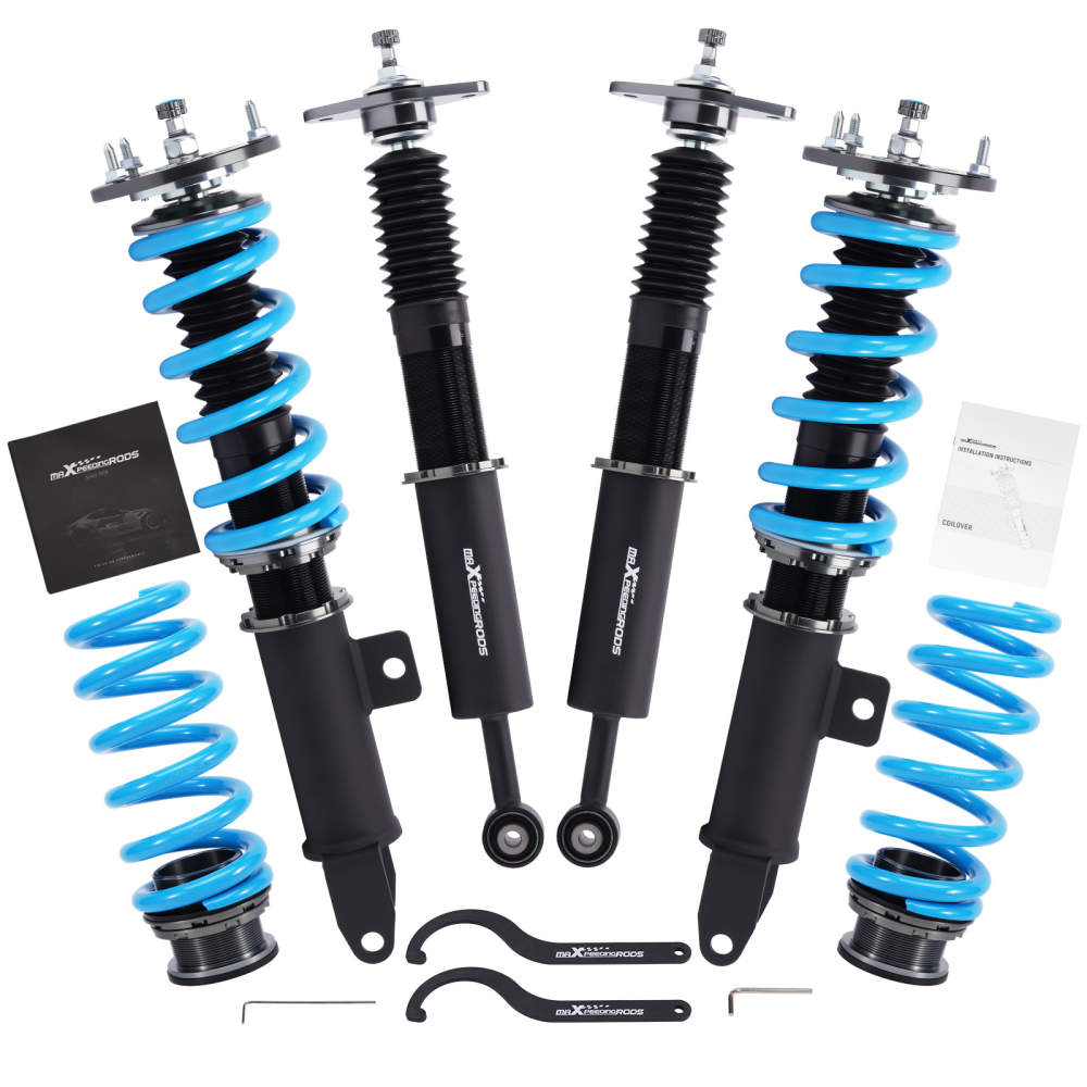 Maxpeedingrods Coilovers 24 Way Damper Adjustable compatible for Dodge ...
