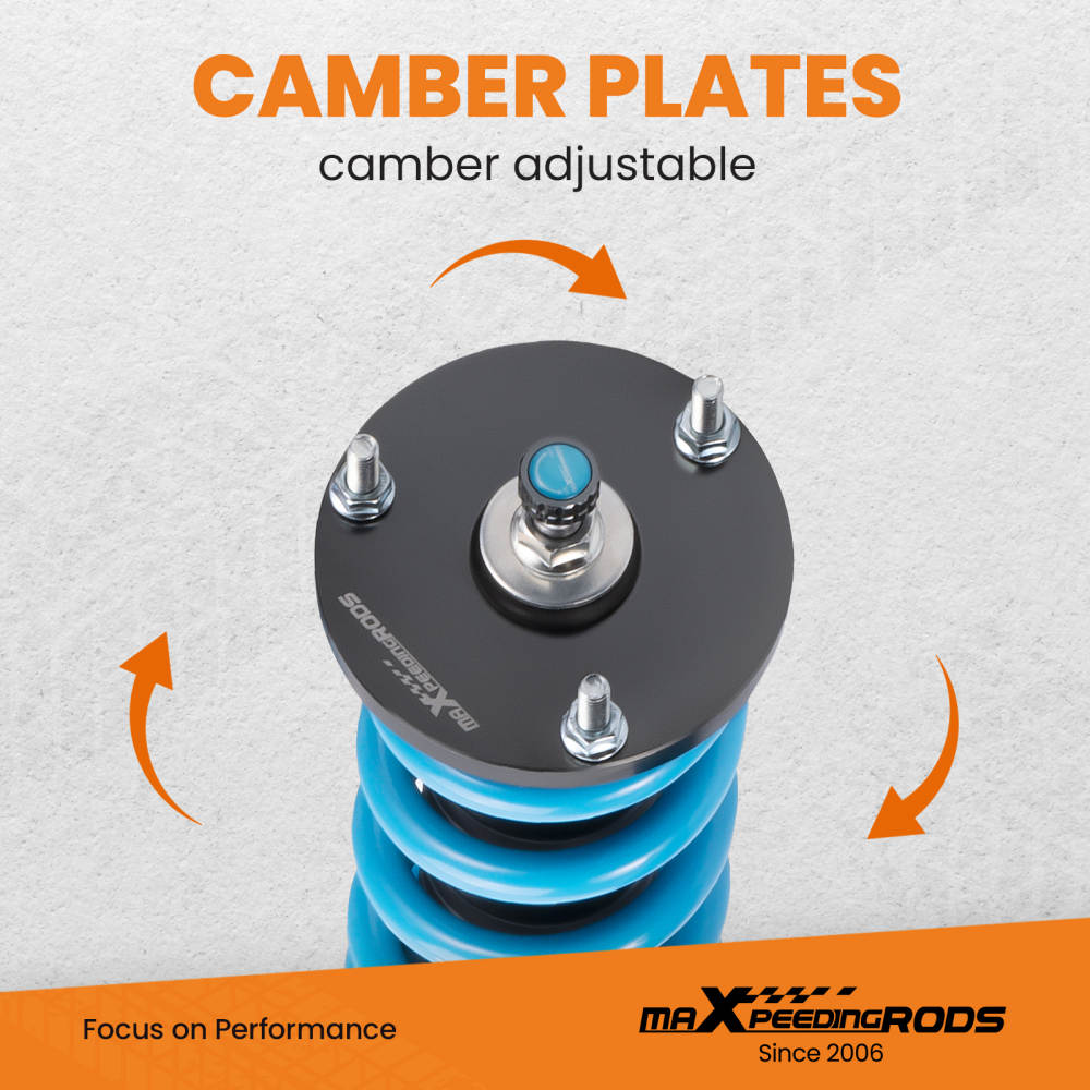 MaXpeedingrods Coilovers 24 Level Suspension Kit compatible for BMW 5 ...