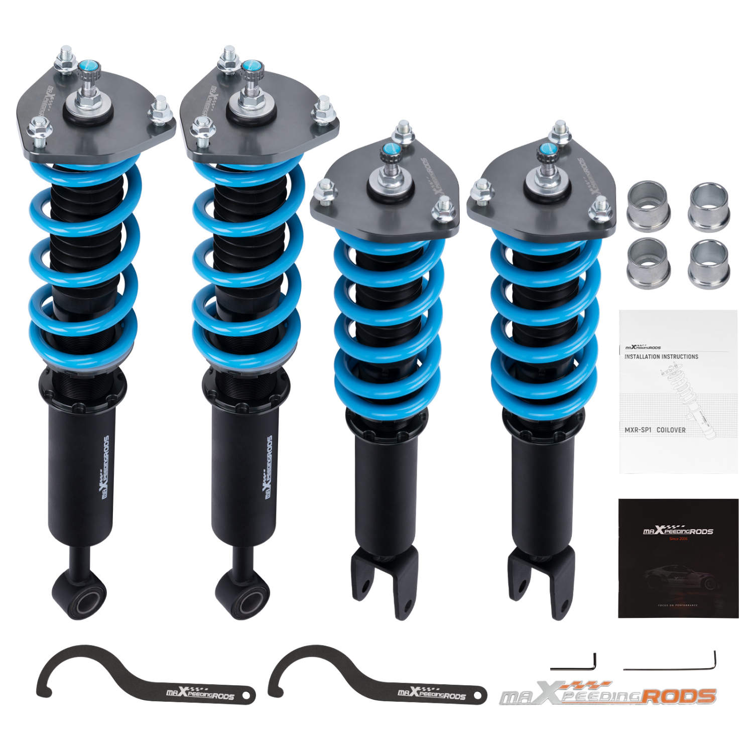 MaXpeedingrods Adjustable Coilovers Lowering Kit compatible for Lexus ...