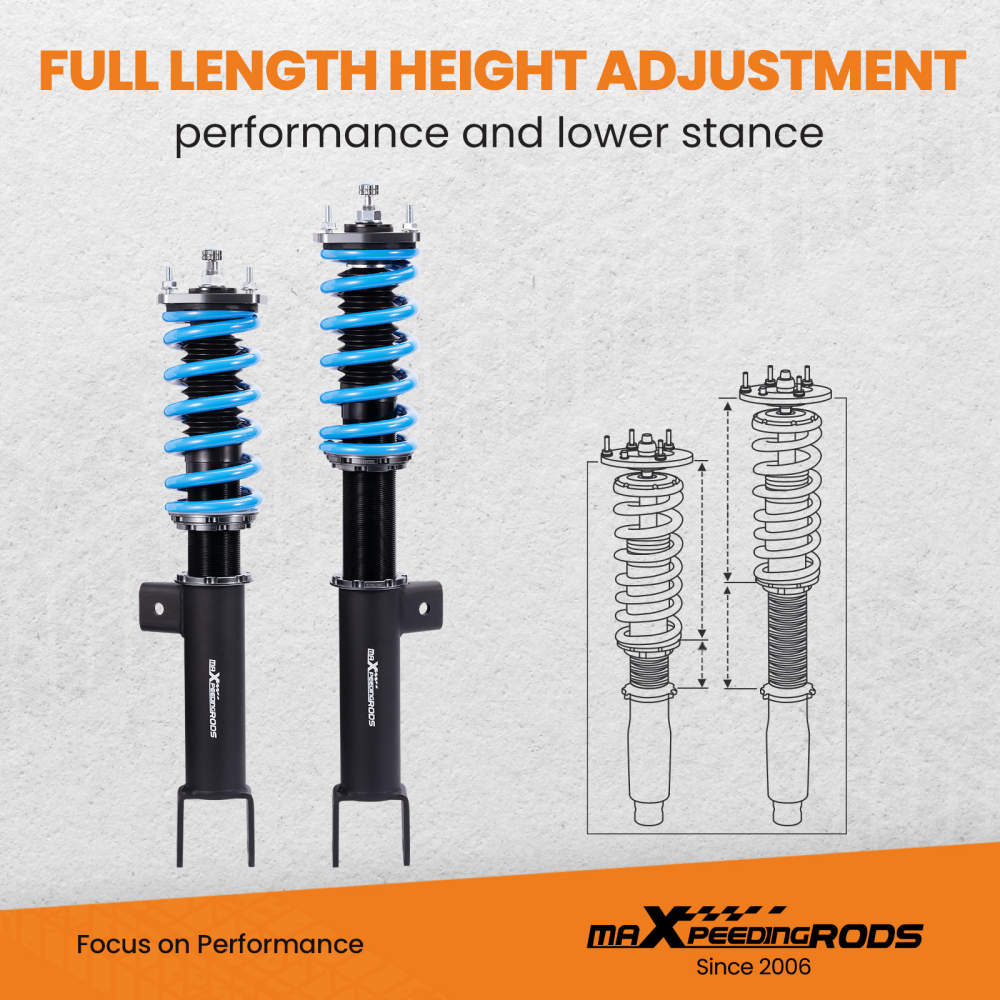 Buy Complete Coilovers compatible for Tesla model Y EV 2020+ RWD 5YJY ...