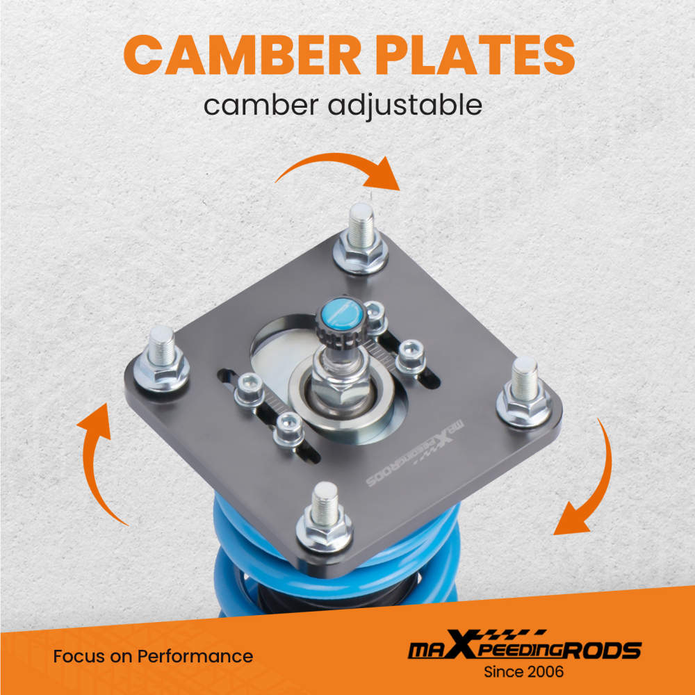 Maxpeedingrods COT6 Coilovers Lowering Kit compatible for Mazda 323 99 ...