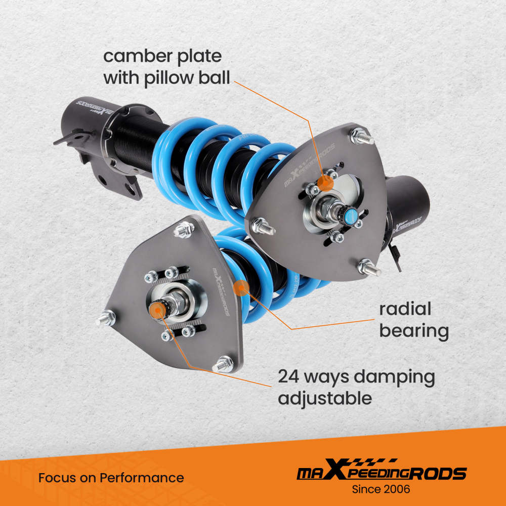 Adjustable Coilovers Dampers Kit compatible for Subaru Outback 2003 ...