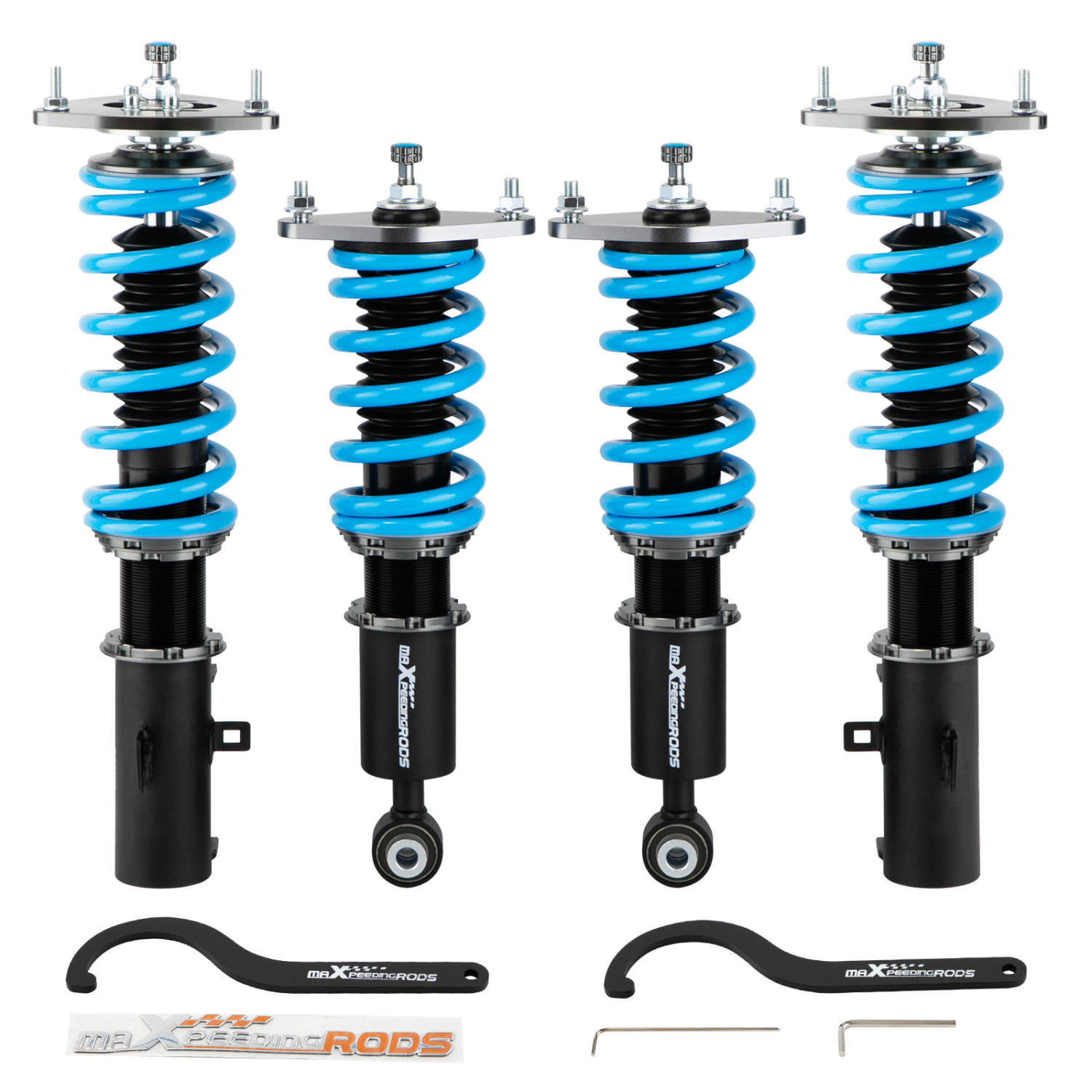 FRONT REAR COILOVER DAMPER KIT compatible for SUBARU OUTBACK 10-14 W ...