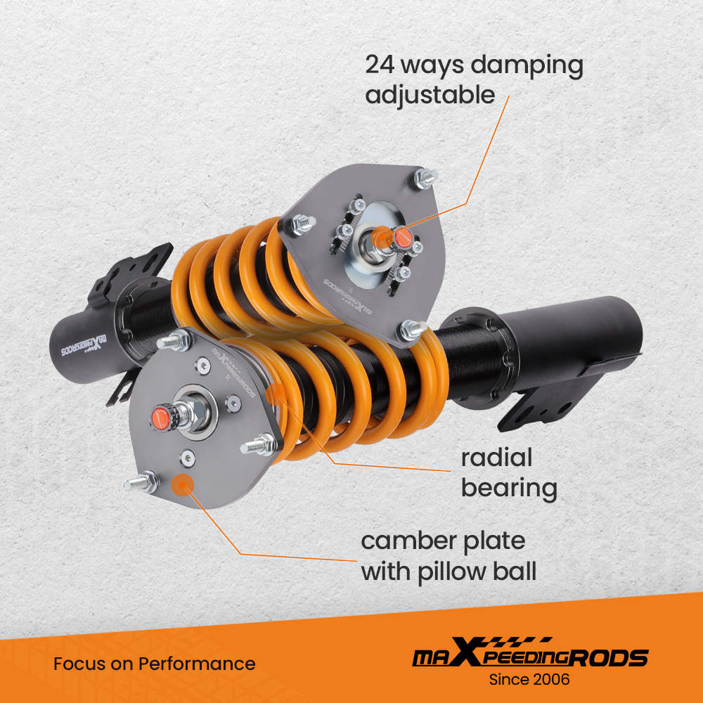 Buy maXpeedingrods Damper Coilovers Lowering Kit Compatible For Subaru ...